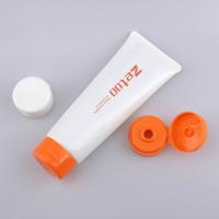 China Customized 40mm PE/ABL Plastic Lotion Tubes with Glossy Flip Top Caps - 50ml to 125ml Capacity for sale