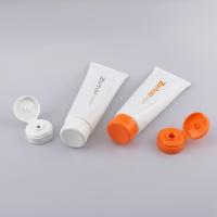 China Customized 40mm PE/ABL Plastic Lotion Tubes with Glossy Flip Top Caps - 50ml to 125ml Capacity for sale