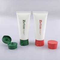 China 40mm Round Skincare Tube Packaging with Flip Top Caps - 50ml to 125ml Capacity Customizable for sale