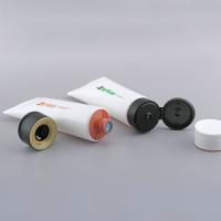 China 40mm Diameter Skincare Tube Packaging 70ml-280ml with D40 Matt Two-Color Flip Top Caps RG08-B for sale