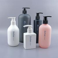 China Customized Plastic Pump Bottles 50ml-500ml PE Cosmetic Containers with PP Dispensers for sale