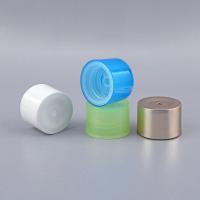 China 35mm Diameter Round Plastic Cosmetic PET Bottle 50ml-500ml with Center-Dispensing Cap for Creams and Lotions for sale