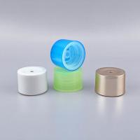 China 35mm Diameter Round Plastic Cosmetic PET Bottle 50ml-500ml with Center-Dispensing Cap for Creams and Lotions for sale
