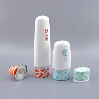 China Custom 50ml 100ml Oval PE Sunscreen Tube with 40mm Center Dispensing Cap - P5-A Model for sale