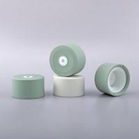 China PE Soft Touch Cosmetic Bottle 45mm Two Color Matt Center Dispensing Cap Custom Capacity for sale