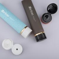 China PE Cosmetic Empty Bottle Soft Touch Flip Top Cap Bottles Customized for sale