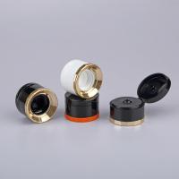 China PE Cosmetic Empty Bottle Soft Touch Flip Top Cap Bottles Customized for sale