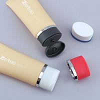 China 35mm Diameter Sunscreen Tube Packaging 35ml-110ml with Double-Layer Flip Top Caps for Cosmetic Creams for sale