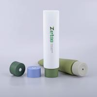 China 120ml Soft Touch PE Cosmetic Bottle with 40mm Two-Color Center Dispensing Cap for Creams and Lotions for sale