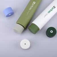China 120ml Soft Touch PE Cosmetic Bottle with 40mm Two-Color Center Dispensing Cap for Creams and Lotions for sale