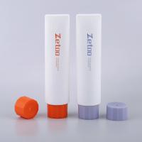 China 120ml PE Cosmetic Bottle with 35mm Two-Color Diamond Matte Dispensing Cap - Customizable Packaging for Skincare Products for sale