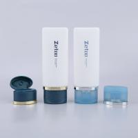 China 60ml Soft Touch PE Sunscreen Tube with 35mm Oval Flip Top Cap - Custom Cosmetic Packaging for sale