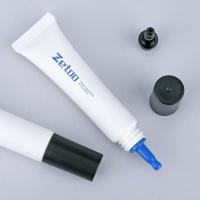China D19 Round Essential Oil Plastic Tube 10ml-25ml with Matt Drip Cap for Cosmetic Packaging for sale