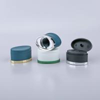 China 120ml Custom Printed Cosmetic Bottles with 40mm Oval Flip Top Cap and Soft Touch PE Material for sale