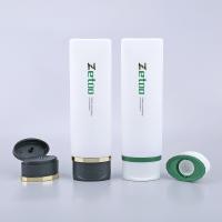 China Customized 120ml PE Sunscreen Tube with 40mm Flip Top Cap - Refillable Cosmetic Packaging for sale