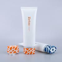 China 40mm Oval Sunscreen Container 70ml-180ml with Two-Color Nest Design Center-Dispensing Cap for Cosmetics for sale