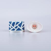 China 40mm Oval Cleanser Tube with Two-Color Nest Design Center-Dispensing Cap for 100-150ml Beauty Products for sale