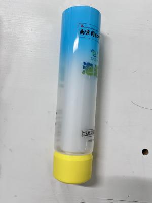 China PE Custom Dual Cosmetic Tubes 50mm Diameter with Screw Cap - 130ml to 250ml Capacity for Shampoo and Cream Packaging for sale