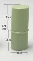 China Custom Plastic Lipstick Tubes 6g Capacity 19mm Diameter with PE/PCR/Sugarcane Materials for sale