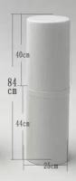 China 8g Round Lipstick Tube Packaging D19 mm Plastic Container for Creams and Serums for sale