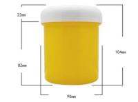 China 300ml PP Cosmetic Jar with Screw Cap - Customizable Body Cream Container for Lotions & Gels for sale