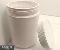 China 750ml PP Cosmetic Cream Jar with Screw Cap - Customizable Round Container for Skincare Products for sale