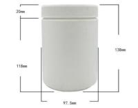 China 750ml PP Cosmetic Cream Jar with Screw Cap - Customizable Round Container for Skincare Products for sale