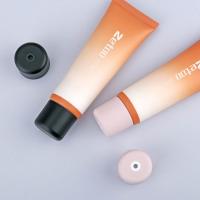 China 30ml-80ml Hand Cream Tube with D30mm Diameter and Two-Color Matte Center-Dispensing Cap for sale
