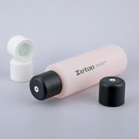 China Custom PE Cosmetic Bottles 250ml-500ml with 40mm Diameter Center-Dispensing Cap for Skincare Products for sale