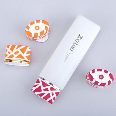 China Soft Touch Customized PE Cosmetic Bottle 120ml Oval with Center Dispensing Cap 40mm for sale