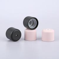 China TPE Soft Touch 30mm Two Color Cosmetic Dispensing Cap with 4.2mm Outlet and 40mm Diameter for sale