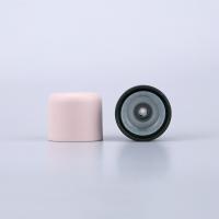 China TPE Soft Touch 30mm Two Color Cosmetic Dispensing Cap with 4.2mm Outlet and 40mm Diameter for sale
