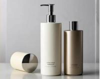 China Customized Plastic Bottles 250ml - 400ml PET Bottle With Pump and Cap for sale