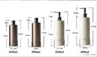 China Customized Plastic Bottles 250ml - 400ml PET Bottle With Pump and Cap for sale