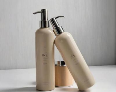China Customized Plastic Bottles 400/500ml PET Bottle With Pump for sale