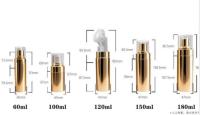 China Customized Plastic Bottles 60-180ml PET Bottle With Pump for sale