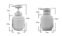 China Customized Plastic Bottles 300ml PE Bottle With Pump for sale