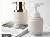 China Customized Plastic Bottles 300ml PE Bottle With Pump for sale