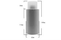 China Customized Plastic Cleansing Water Bottles 300ml PET Bottle with Press Pump for sale