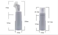 China Customized Plastic Cleanser Bottles 200ml PET Bottle with Foam Pump for sale