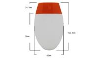 China Customized 50ml PE Plastic Sunscreen Bottle with PP Pump for Cosmetic Lotion for sale