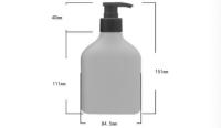 China Customized Plastic Sunscreen Bottles 200ml PE Bottle with pump for sale