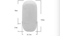 China Customized 50ml PE Plastic Sunscreen Bottle with Pump for Cosmetic Lotion Cream for sale