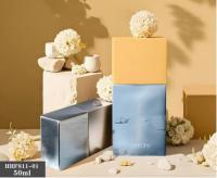 China Customized 50ml PE Plastic Sunscreen Square Bottle with Pump for Cosmetic Lotion for sale