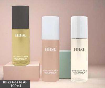 China Customized Plastic Lotion Spray Bottles 100ml PET Bottle for sale