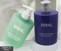 China Customized 500ml PET Plastic Shampoo Bottle with PP Pump for Cosmetic Packaging for sale