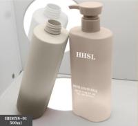 China Customized Plastic Luxury Shampoo Bottles 500ml PE Bottle for sale