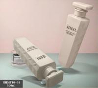 China Customized Plastic Luxury Shampoo Bottles 500ml PET Bottle for sale
