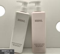 China Customized Plastic Luxury Shampoo Bottles 500ml PET Bottle for sale