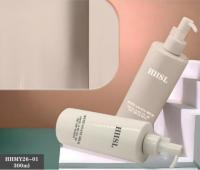 China Customized Plastic Luxury Shampoo Bottles 300ml PET Bottle for sale